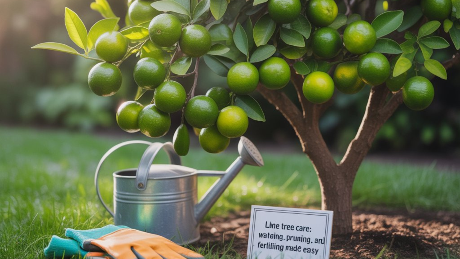 Lime Tree Care: Watering, Pruning, and Fertilizing Made Easy